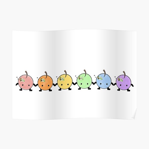 "Stardew Valley Junimo Rainbow" Poster for Sale by KakashiUzumaki ...