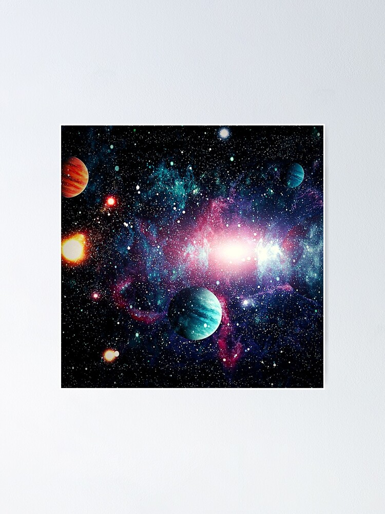 "Galactic" Poster by art-with-z | Redbubble