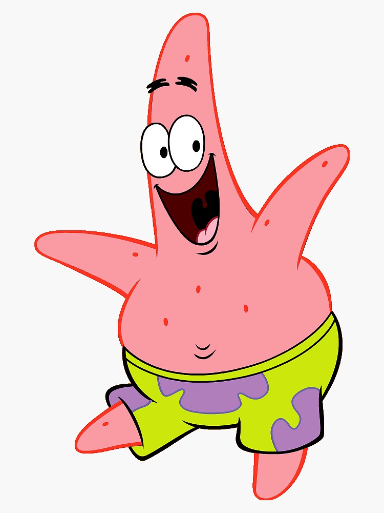 "Patrick sticker" Sticker for Sale by dentalmerch | Redbubble