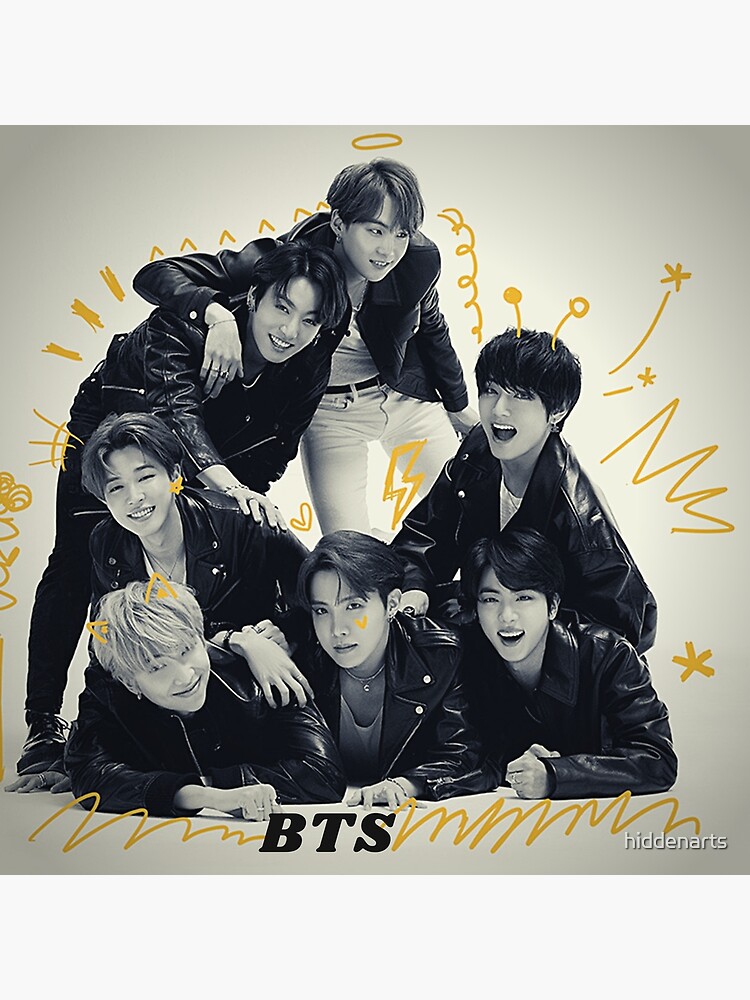 "BTS Classic" Poster for Sale by hiddenarts | Redbubble