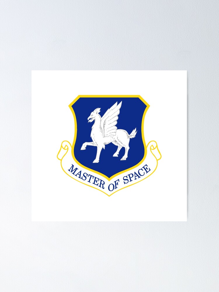 "50th Space Wing (50 SW) Crest" Poster by Quatrosales | Redbubble