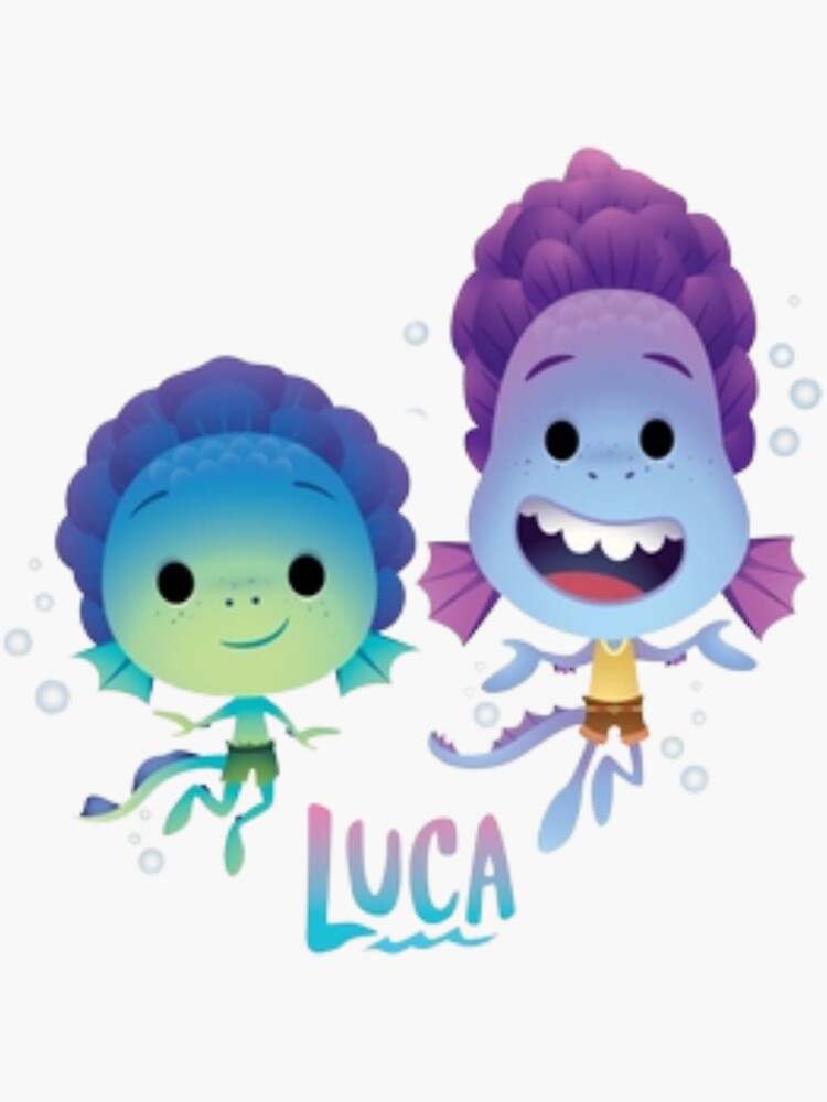 "Lucaa - Fan Art" Sticker for Sale by PureHabitat | Redbubble