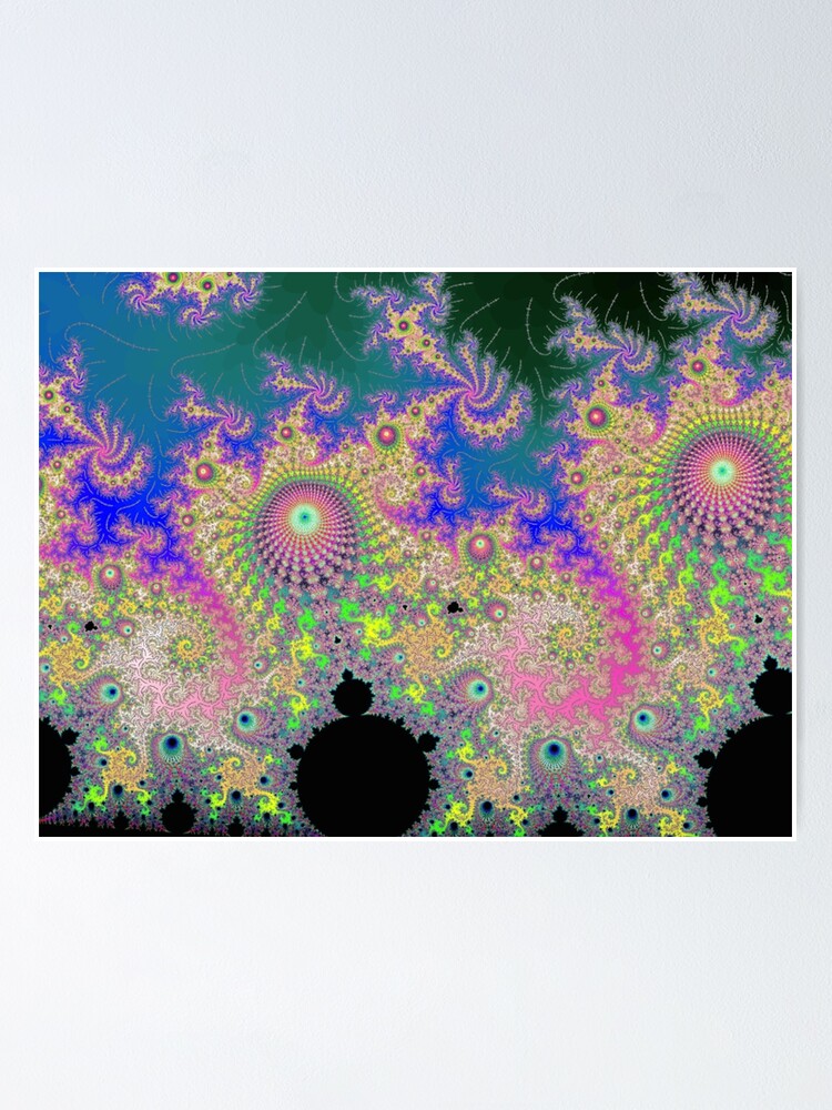 "Fractals" Poster for Sale by amelrose | Redbubble