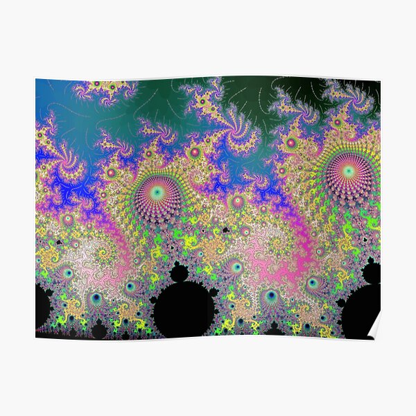 "Fractals" Poster for Sale by amelrose | Redbubble