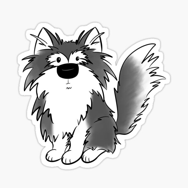 "Classic Ren" Sticker for Sale by ren-and-friends | Redbubble
