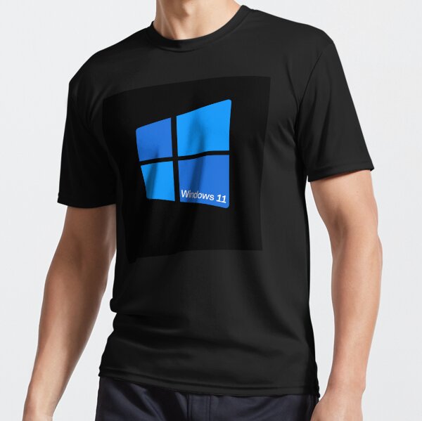 Camiseta deportiva con la obra «Camiseta de Windows 11» de stephprint ...