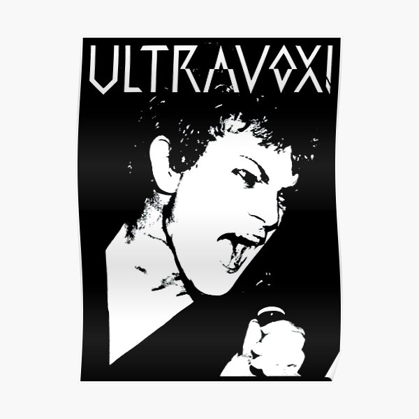 "Ultravox - John Foxx - Punk" Poster for Sale by BristolHummm | Redbubble
