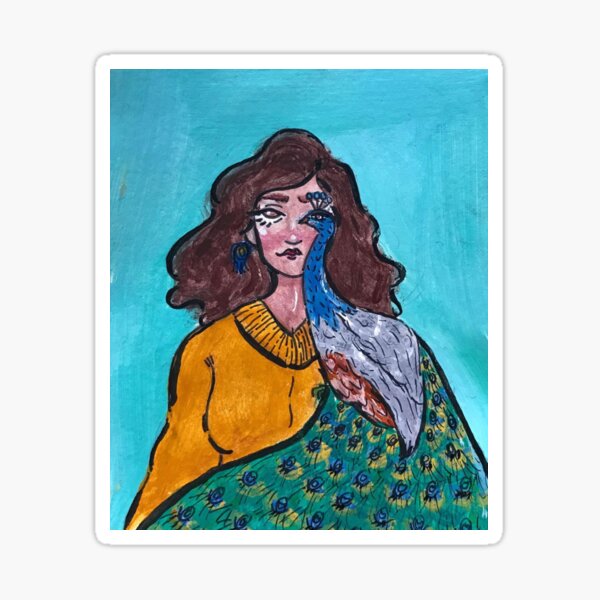 "peak-a-boo" Sticker for Sale by CharlotteGrace- | Redbubble