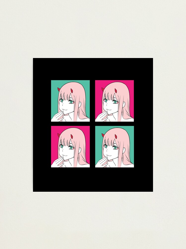 "002 Zero Two Chan " Photographic Print for Sale by weaboomean | Redbubble