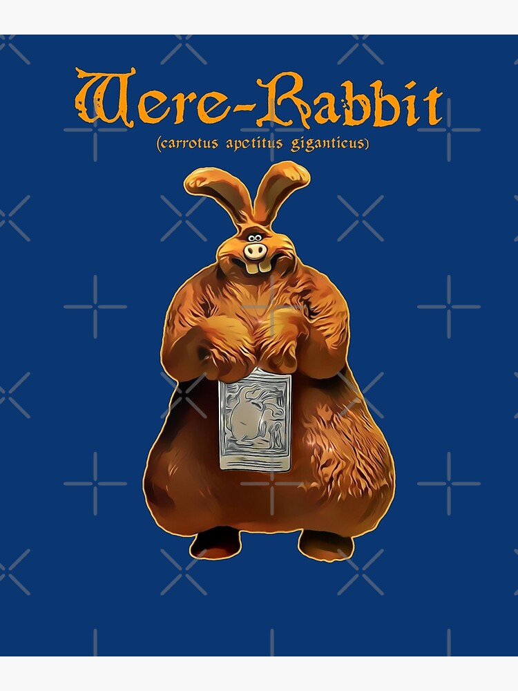 "The Curse of the Were-Rabbit" Poster by animeri | Redbubble