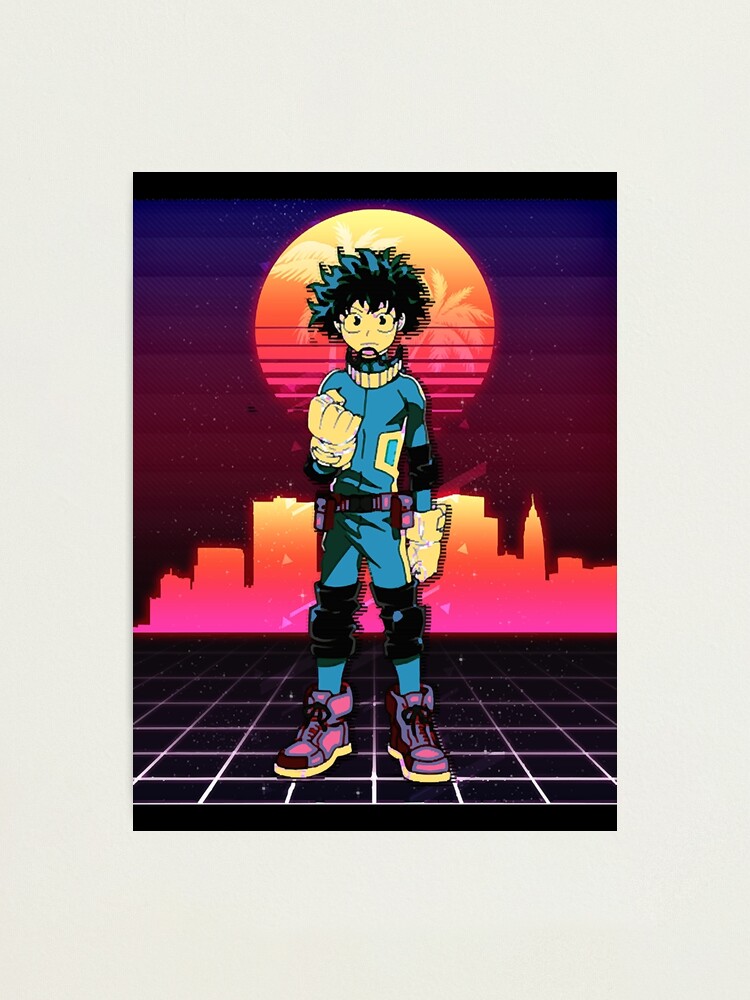 "My Hero Academia - Boku No Hero Academia Midoriya Izuku - Dekus retro ...
