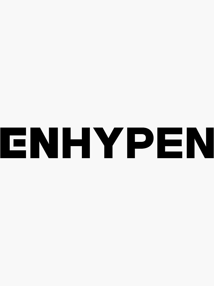 "ENHYPEN Logo" Sticker by jackiesd3ad | Redbubble