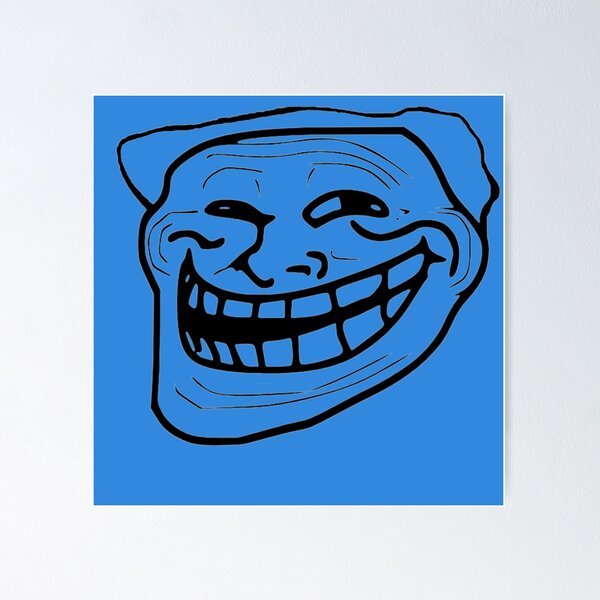 "Laughing Meme Face" Poster for Sale by creatorplus | Redbubble
