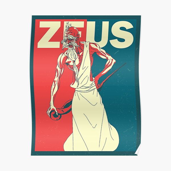 "Record of Ragnarok Zeus" Poster by IkaXII | Redbubble