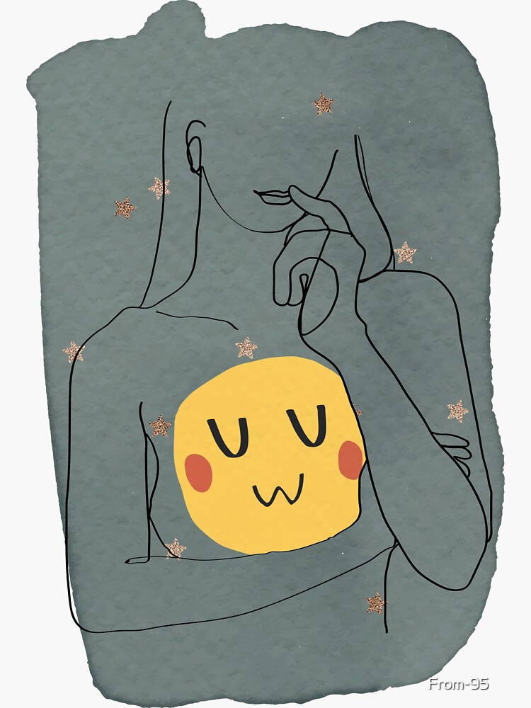 "UwU Happy anime face, Anime emoji" Sticker for Sale by From-95 | Redbubble