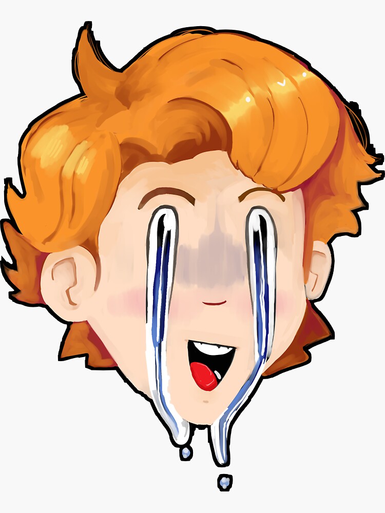 "{ FNF } Drippy Senpai Sticker" Sticker for Sale by Saki-Dearest ...