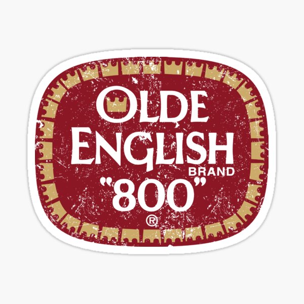 "olde english 800" Sticker for Sale by restipramudi | Redbubble