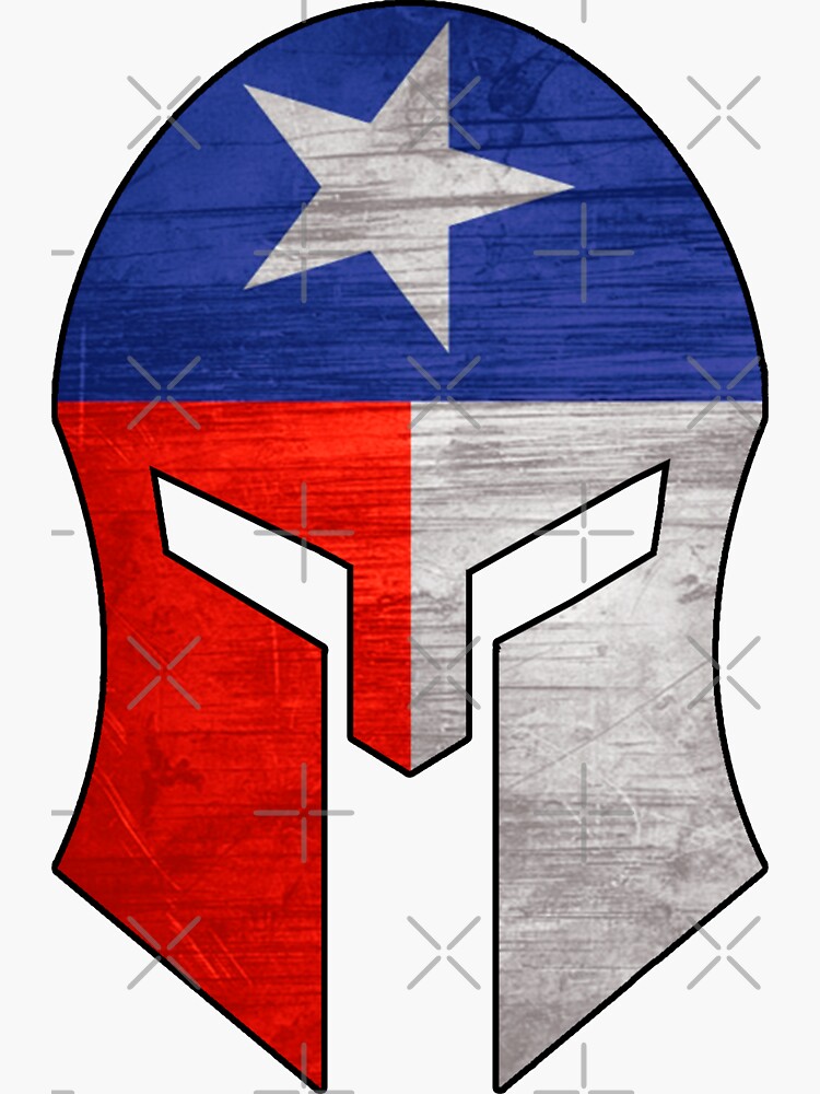"Spartan Helmet Texas Flag Spartacus Sparta Houston Dallas Fort Worth ...