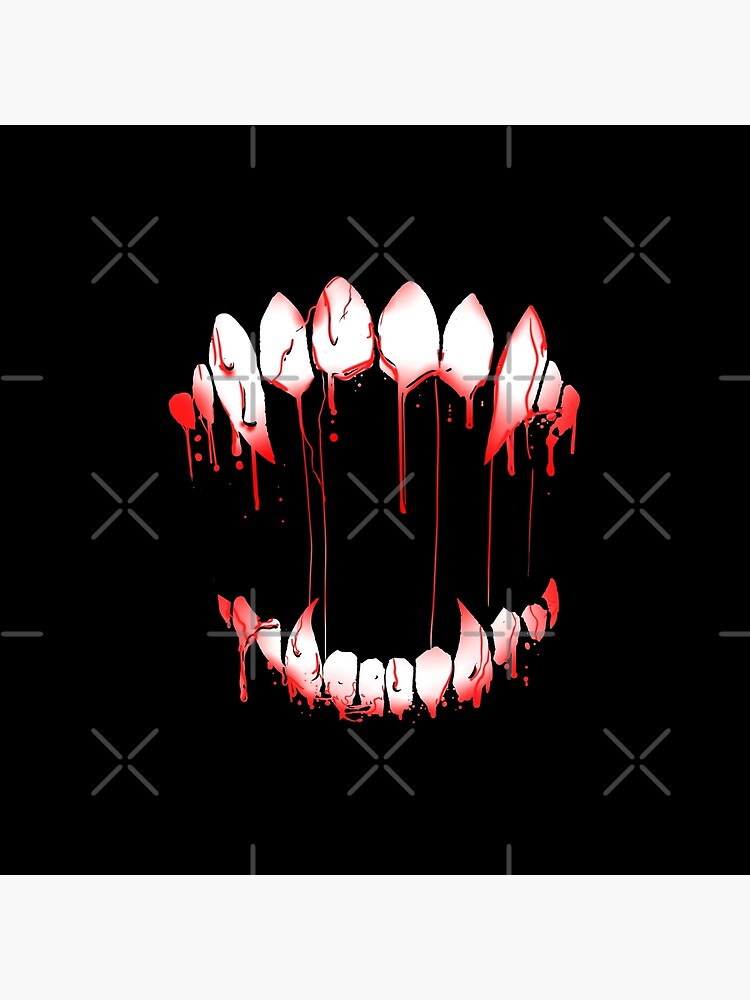 Bloody Teeth Drawing