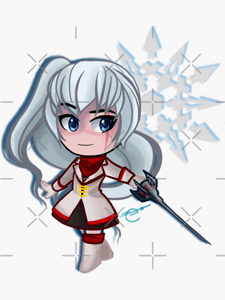 "RWBY Chibi Weiss Volume Six Classic" Sticker for Sale by SmithMicaela ...