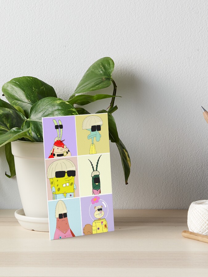 "Spongebob Igor Style Art" Art Board Print for Sale by ProJaay | Redbubble