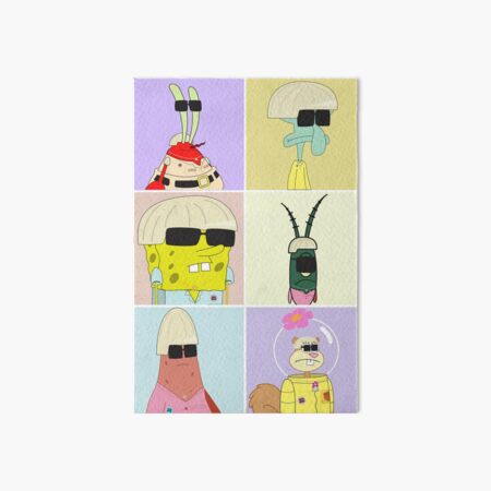 "Spongebob Igor Style Art" Art Board Print for Sale by ProJaay | Redbubble