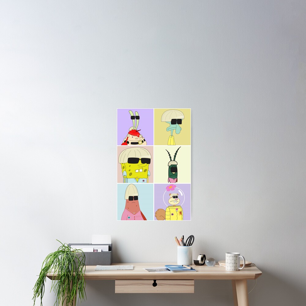 "Spongebob Igor Style Art" Poster for Sale by ProJaay | Redbubble