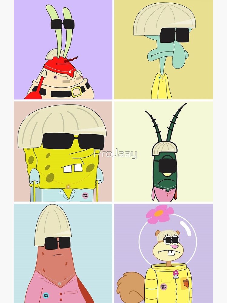 "Spongebob Igor Style Art" Poster for Sale by ProJaay | Redbubble