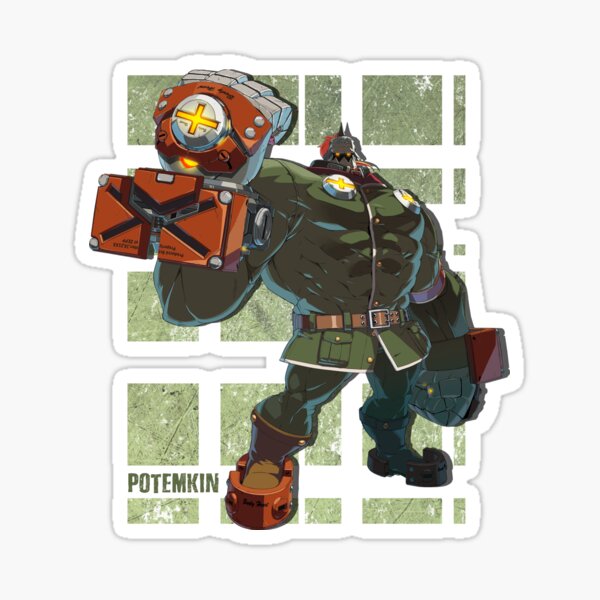 "guilty gear strive potemkin" Sticker for Sale by fields689k | Redbubble