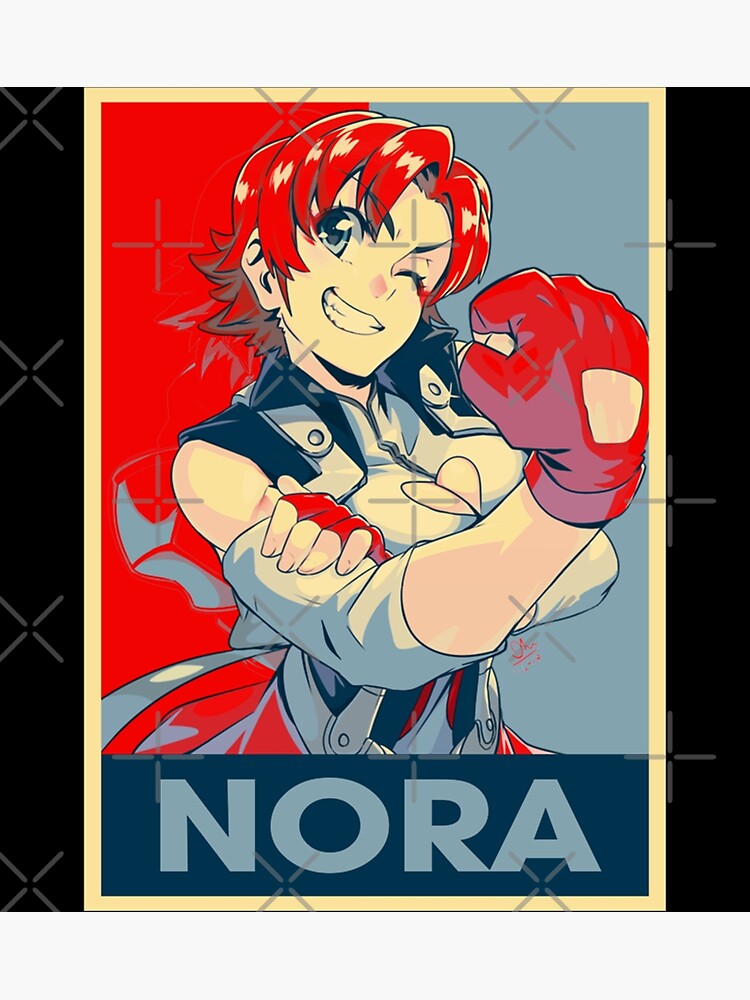 "Nora color RWBY poster" Poster by SmithMicaela | Redbubble