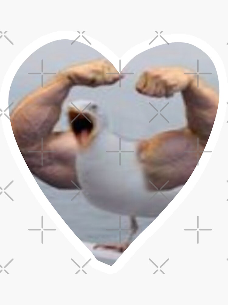 "Strong man" Sticker for Sale by KatrinaDunsire | Redbubble