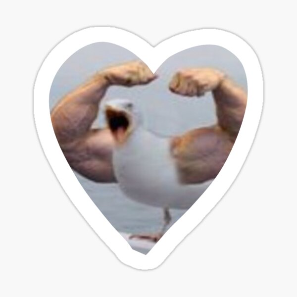 "Strong man" Sticker for Sale by KatrinaDunsire | Redbubble