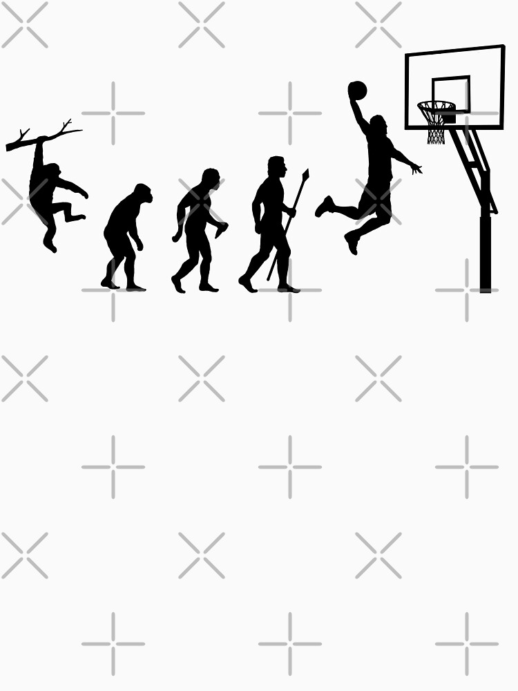 "Basketball Evolution" Essential T-Shirt for Sale by BeyondEvolved ...