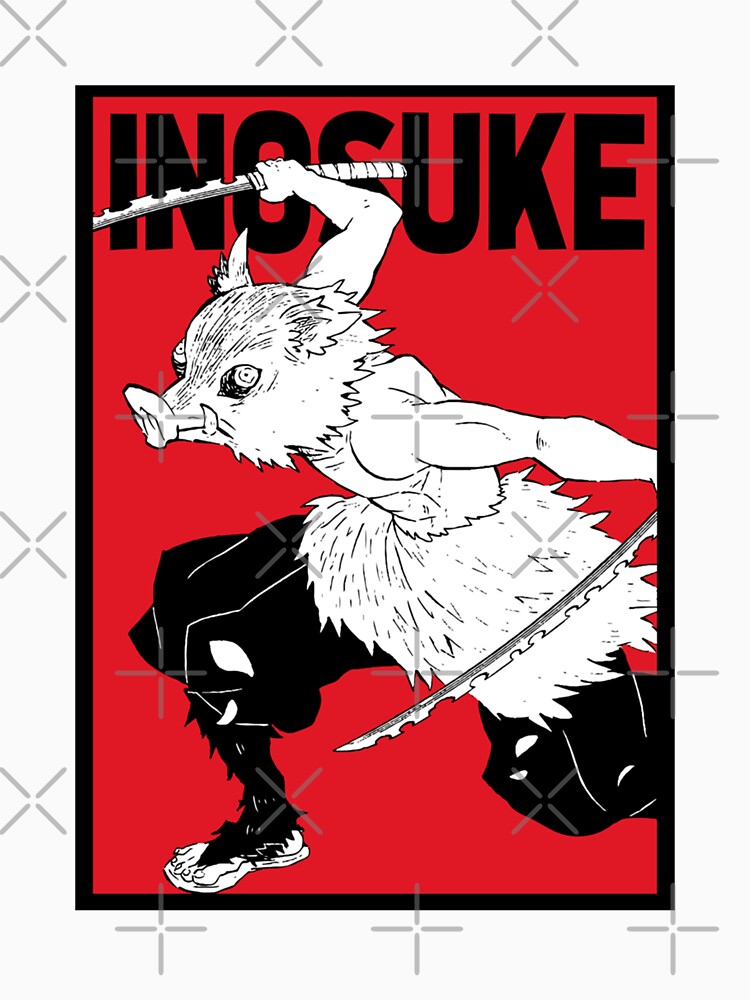 "Love Demon Slayer Manga Character Inosuke" T-shirt by JosephAnnie8 ...