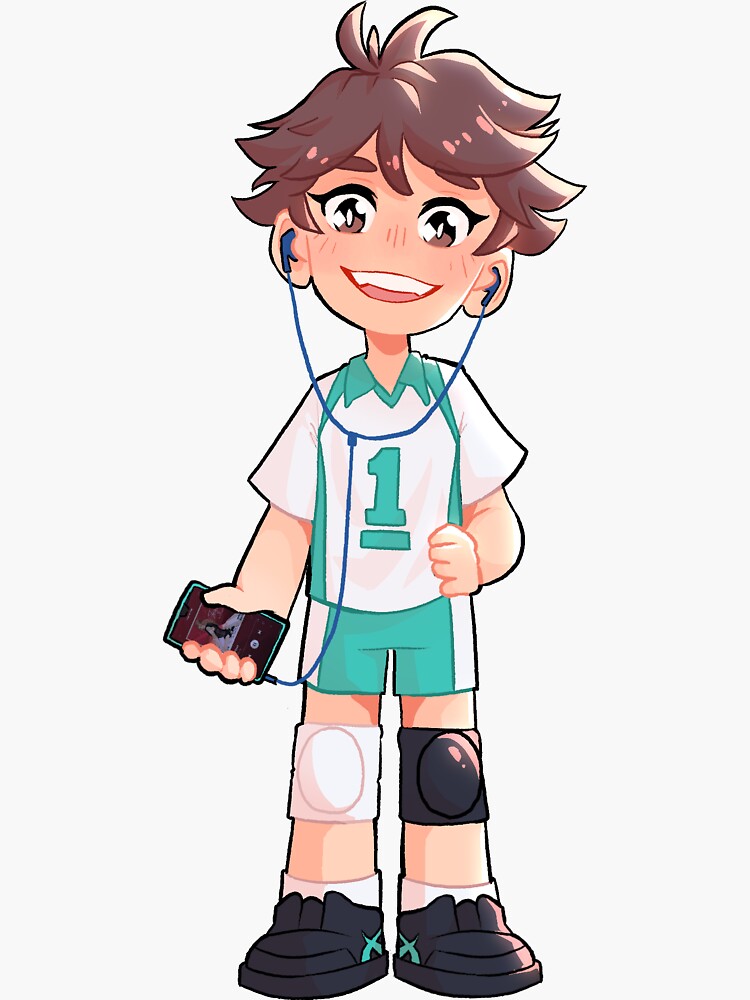"Oikawa" Sticker for Sale by trevbien | Redbubble