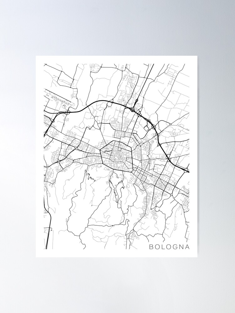 Frame Film Bologna Italy Map