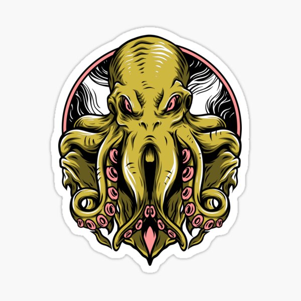 "Mafia Octopus" Sticker for Sale by SukaSukaSukaTee | Redbubble
