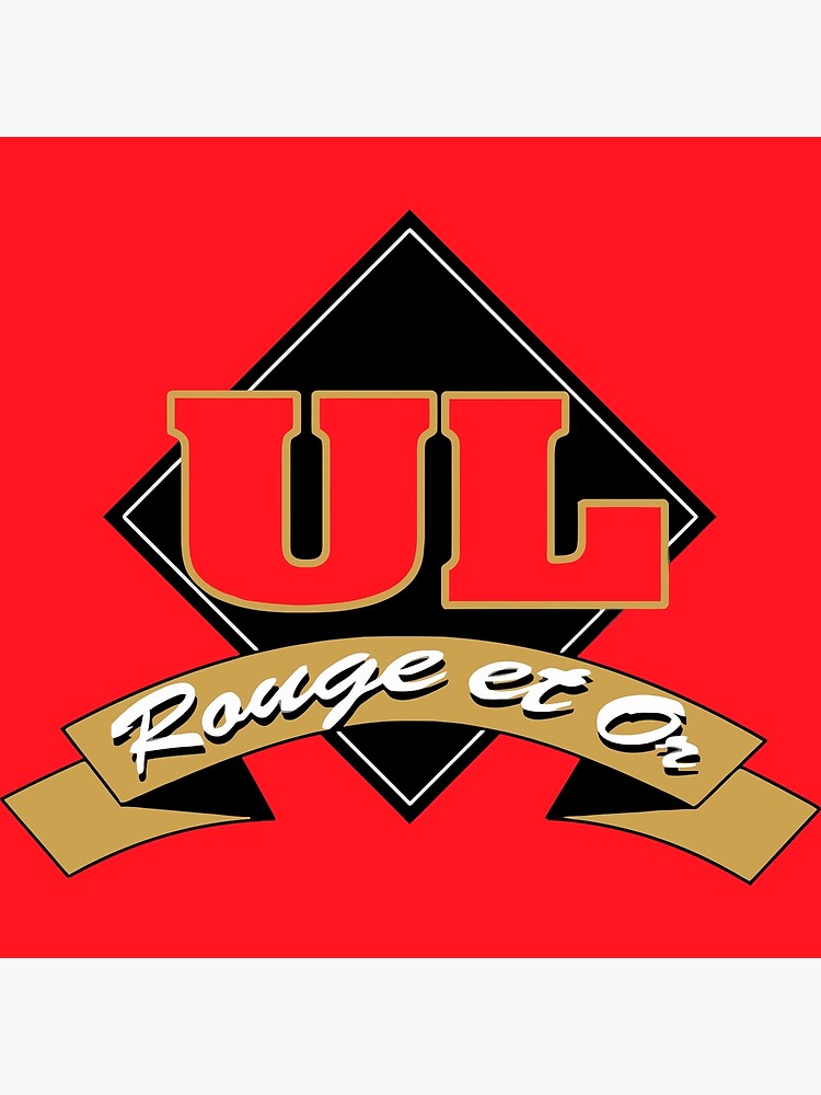 "Laval Rouge et Or 1 Logo" Poster for Sale by VivoPens | Redbubble