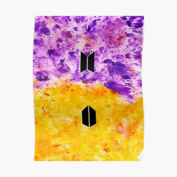 "BTS ARMY" Poster by annjuan | Redbubble