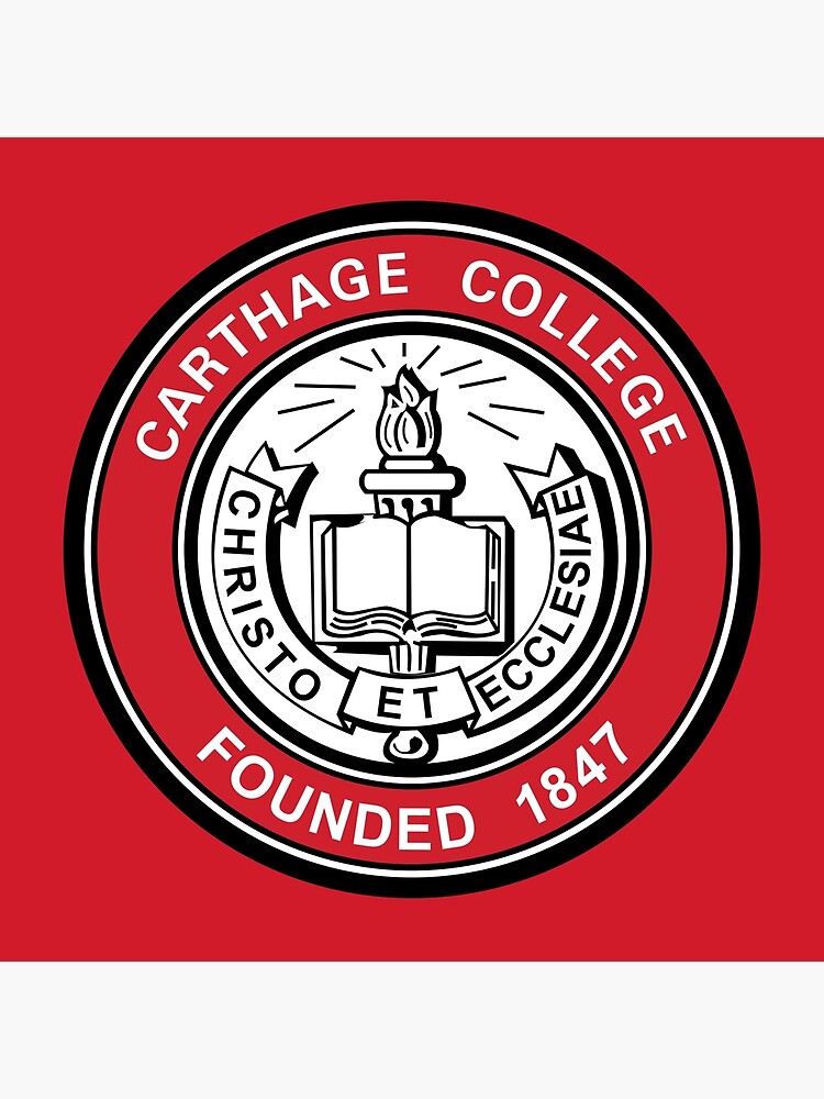 Póster «Logotipo de Carthage College» de eaddion | Redbubble