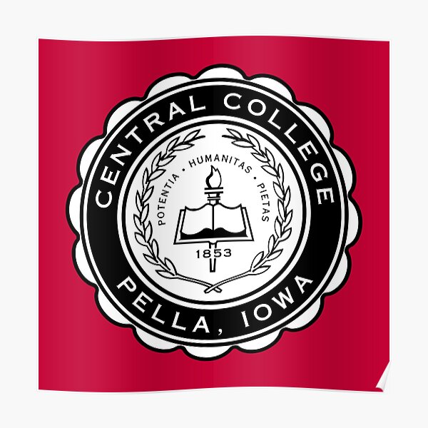 "Central College (Iowa) Logo " Poster by eaddion | Redbubble