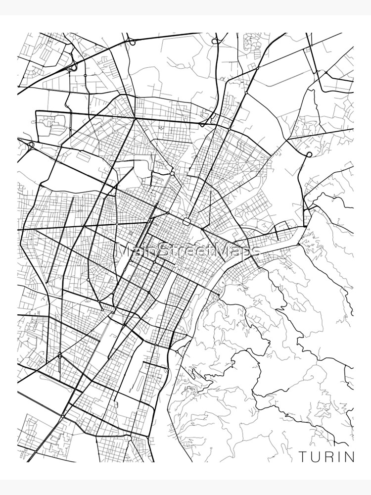 Map Of Turin