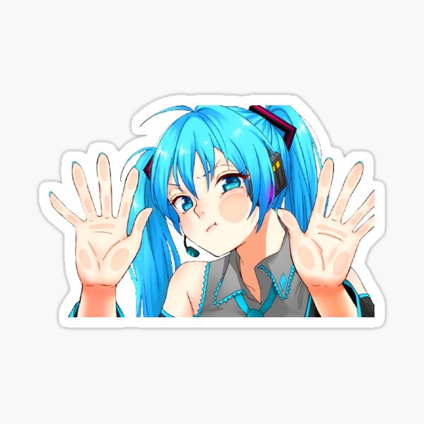 Miku Hatsune Stickers | Redbubble