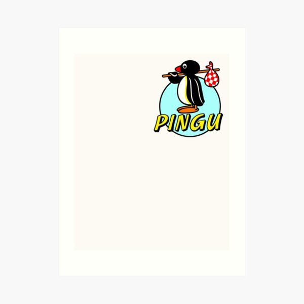 "Pingu Logo" Art Print for Sale by JohnVaughanSN | Redbubble
