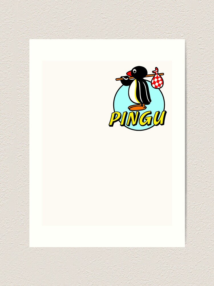 "Pingu Logo" Art Print for Sale by JohnVaughanSN | Redbubble