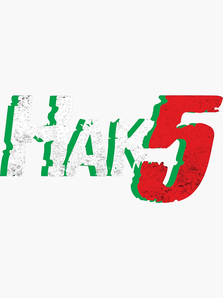 "Hak5" Sticker for Sale by LarryJKilgore | Redbubble
