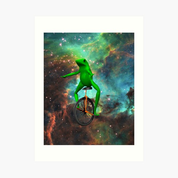 Dat Boi Frog Art Prints | Redbubble