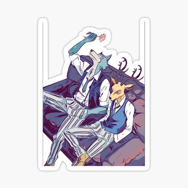 "Beastars Anime T-ShirtBeastars-(Sketch" Sticker for Sale by BardoAcces ...