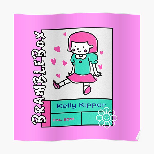 "Kelly Kipper" Poster by BrambleBox | Redbubble