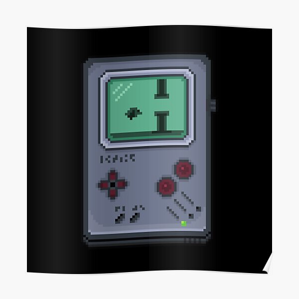 "Pixelated Gameboy Pixel Galore" Poster for Sale by BloodReave | Redbubble